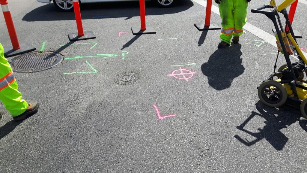 GPR vs. Concrete Xray Scanning for Utility Location Service